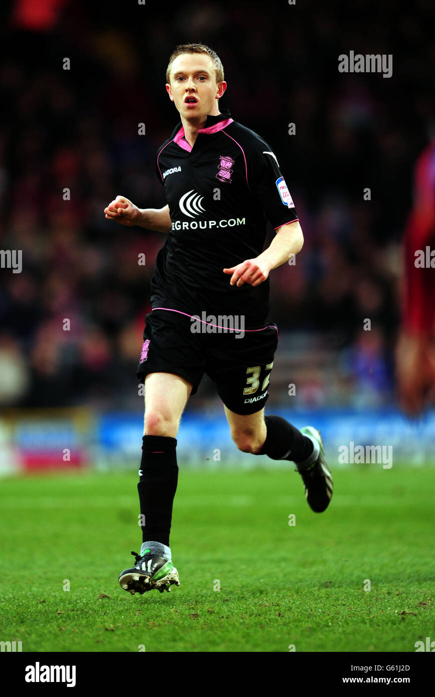 Birmingham City's Shane Ferguson during the npower Championship match ...
