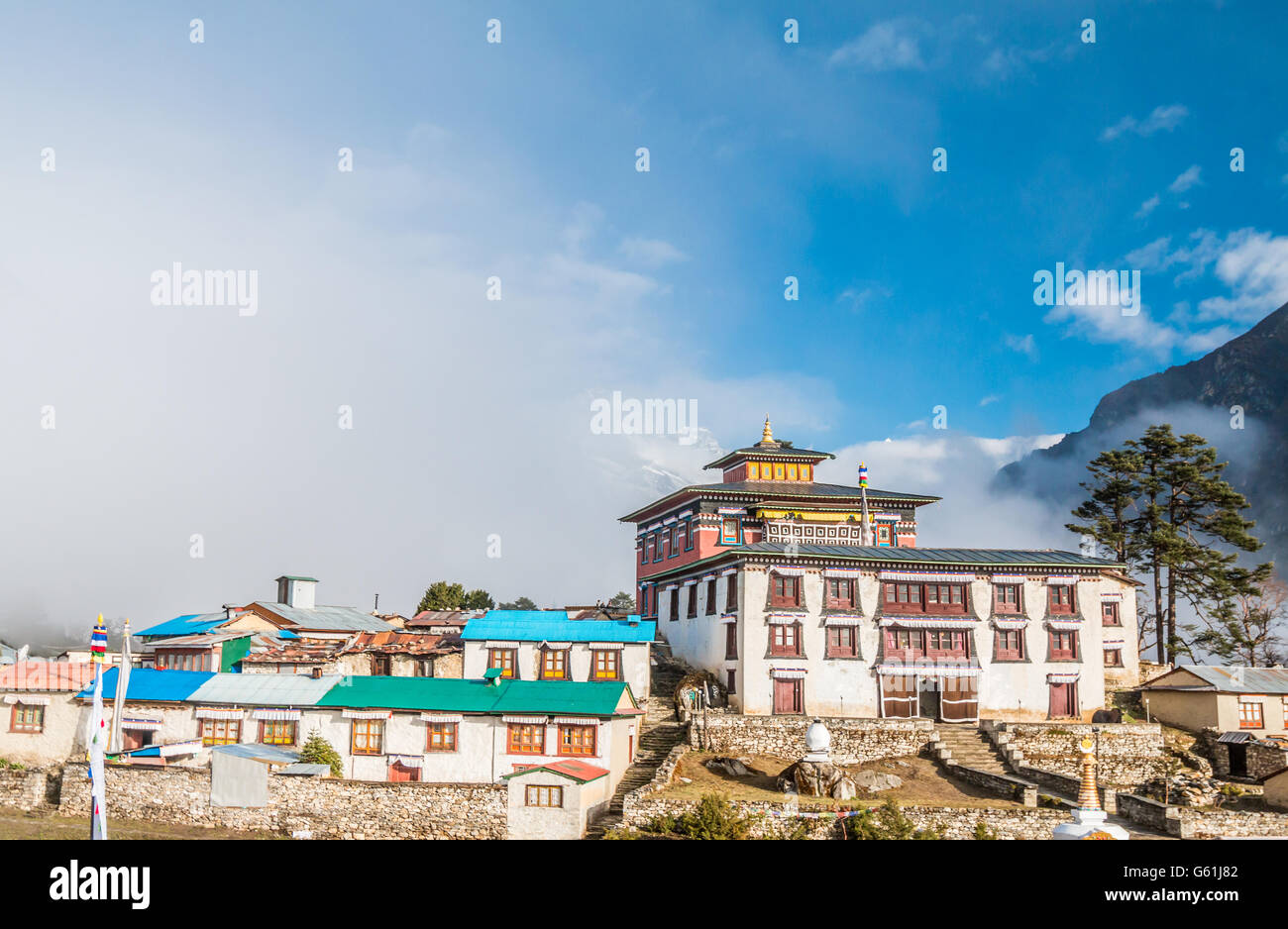Tengboche hi-res stock photography and images - Alamy