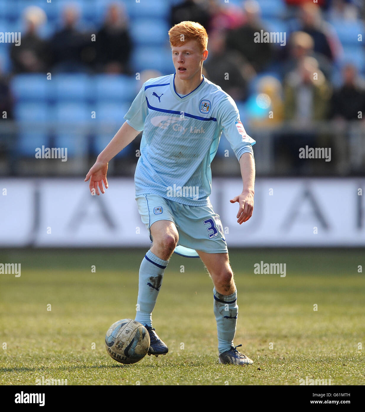 Coventry City's Ryan Haynes making his debut against Brentford during ...