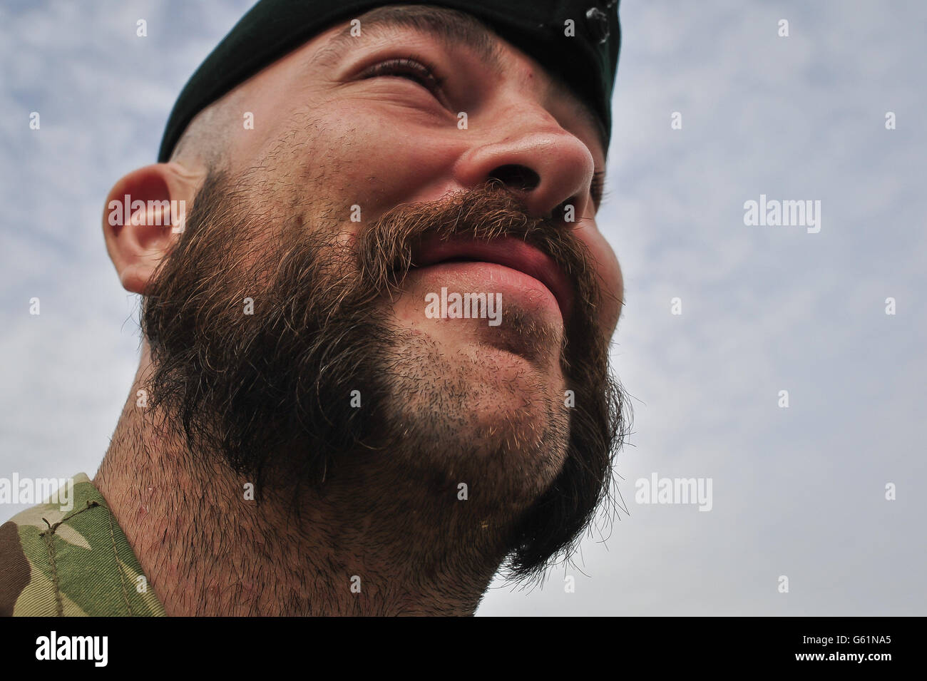 Bugle Major Steve Martin,33, from Barnsley, south Yorkshire, of 4 ...