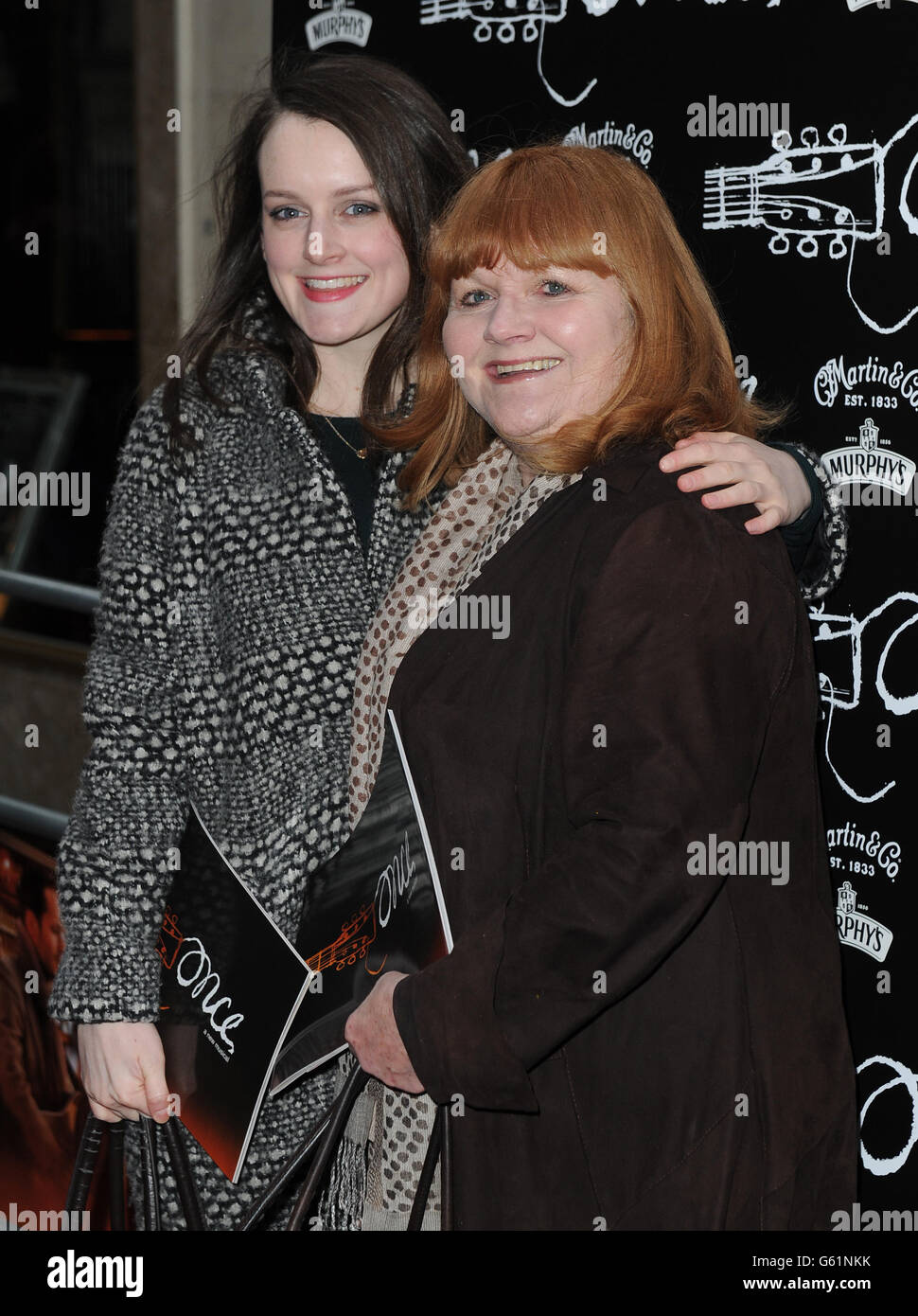 "Once" opening Night - London Stock Photo - Alamy