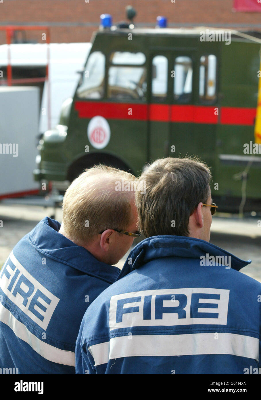 Green Goddess fire engine Stock Photo - Alamy
