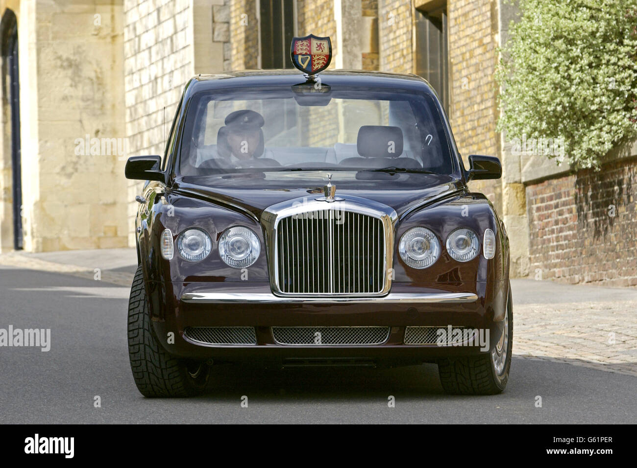 The new Bentley state limousine which is to be presented to Her Majesty ...