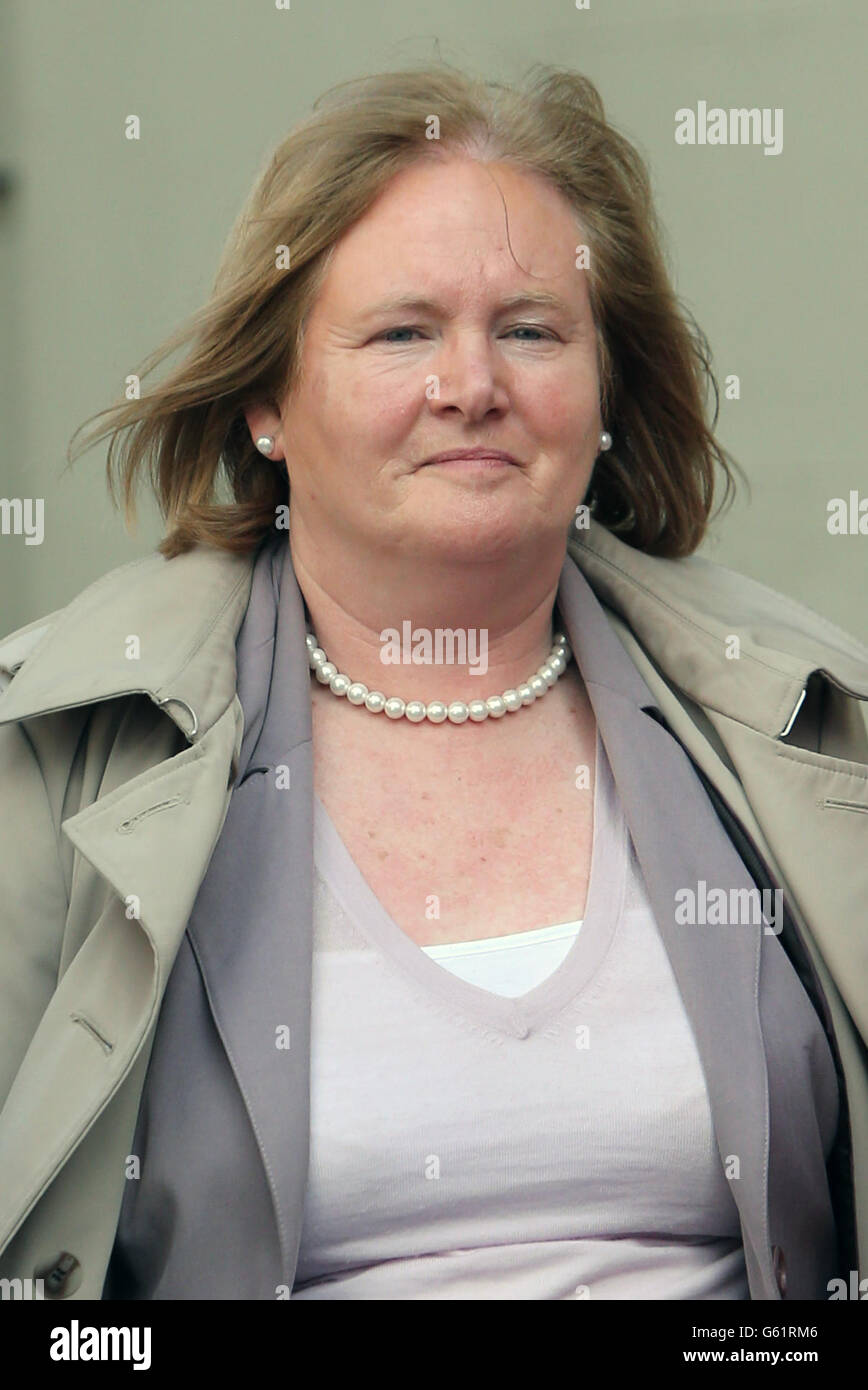 Leaving the inquest into her death at galway coroners court hi-res ...