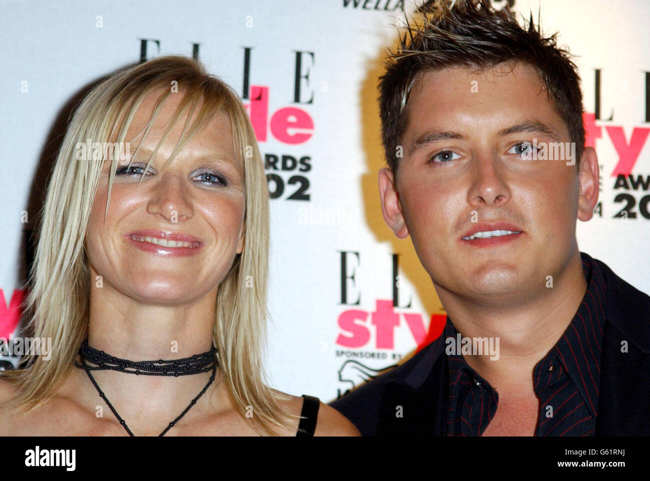 Hosts, Jo Whiley and Brian Dowling at the Elle Style Awards at the ...