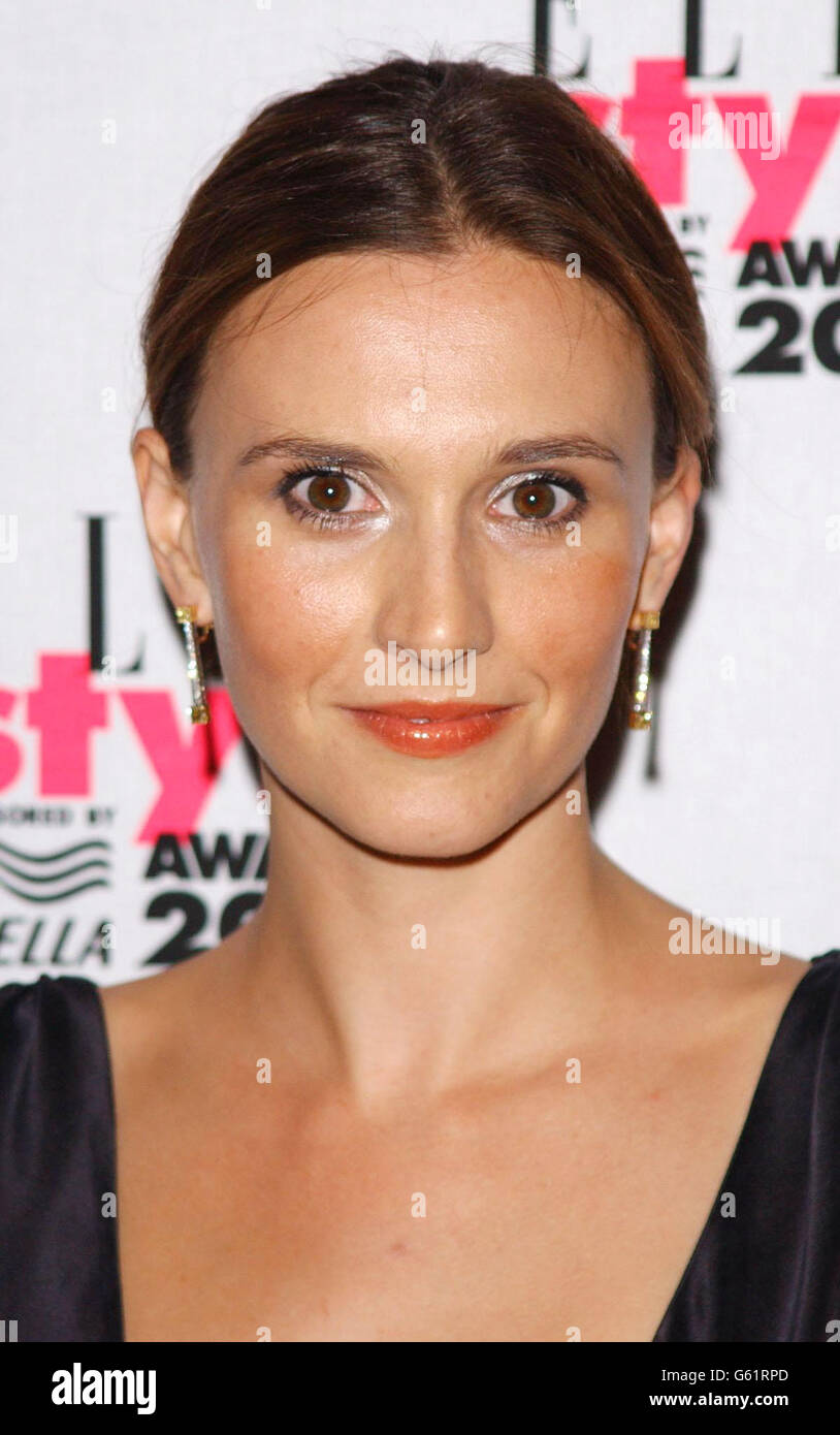 TV presenter Jayne Middlemiss at the Elle Style Awards at the Natural ...