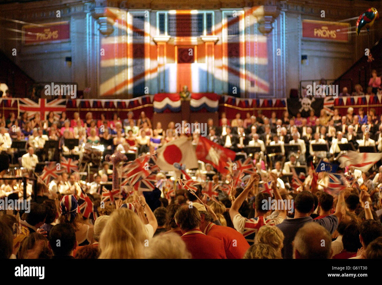 Royal albert hall interior night hi-res stock photography and images ...