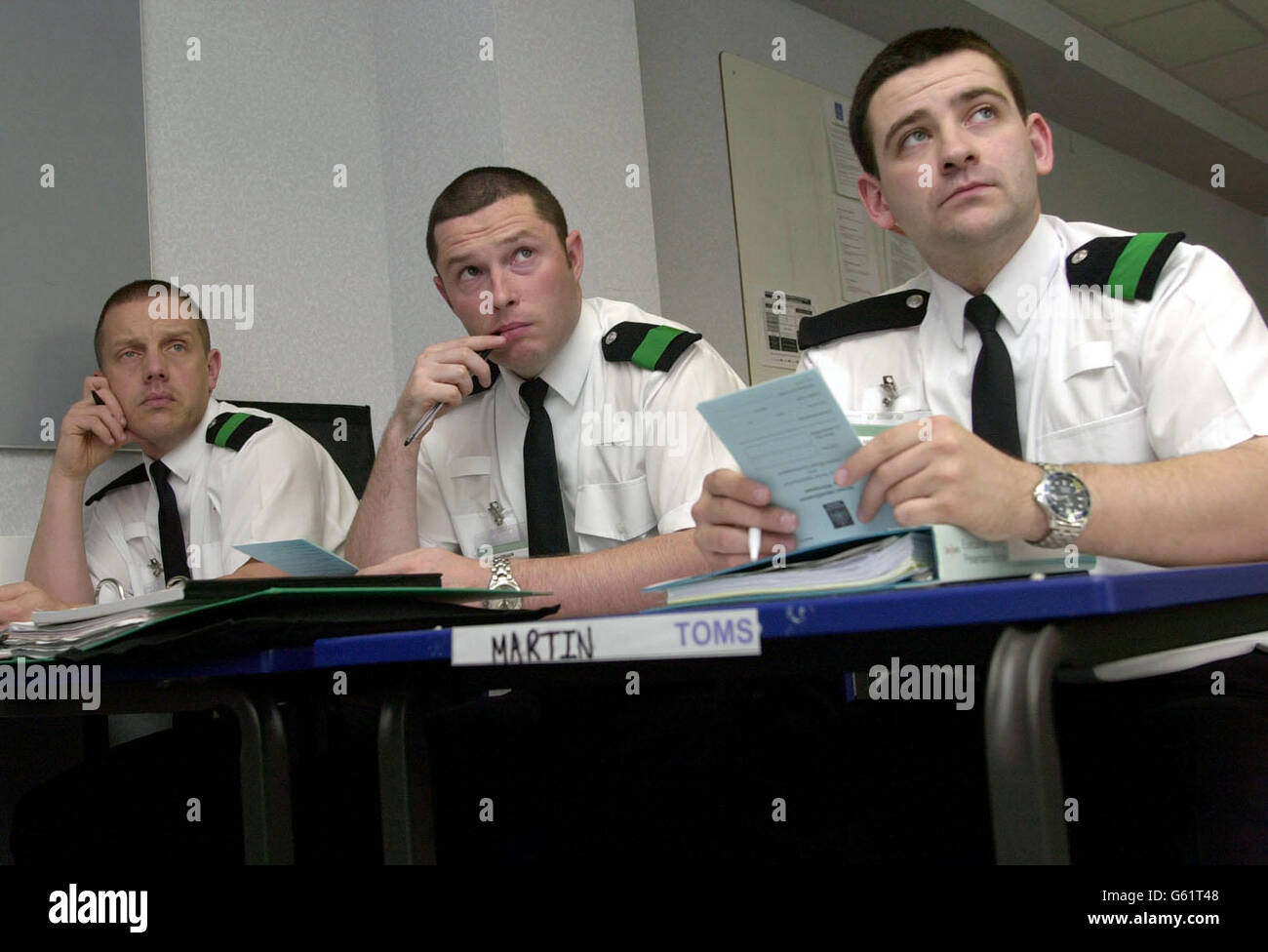 Class police training school hi-res stock photography and images - Alamy
