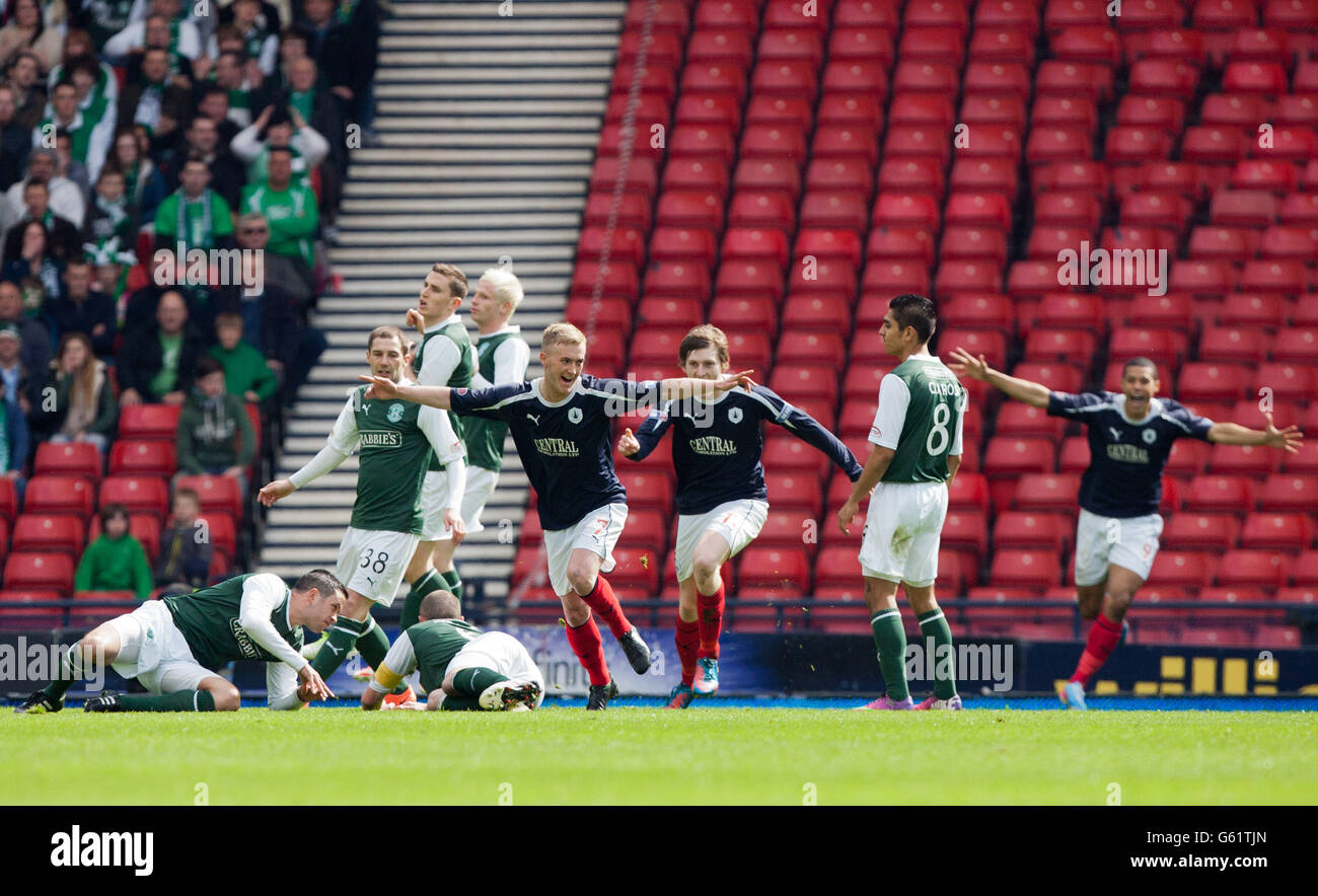 Falkirk celebrates opening goal hi-res stock photography and images - Alamy
