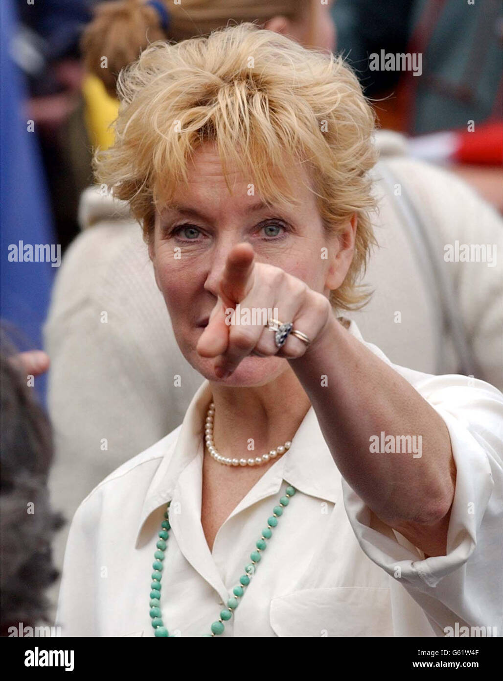 Christine Hamilton at the Liberty and Livelihood march, organised by ...