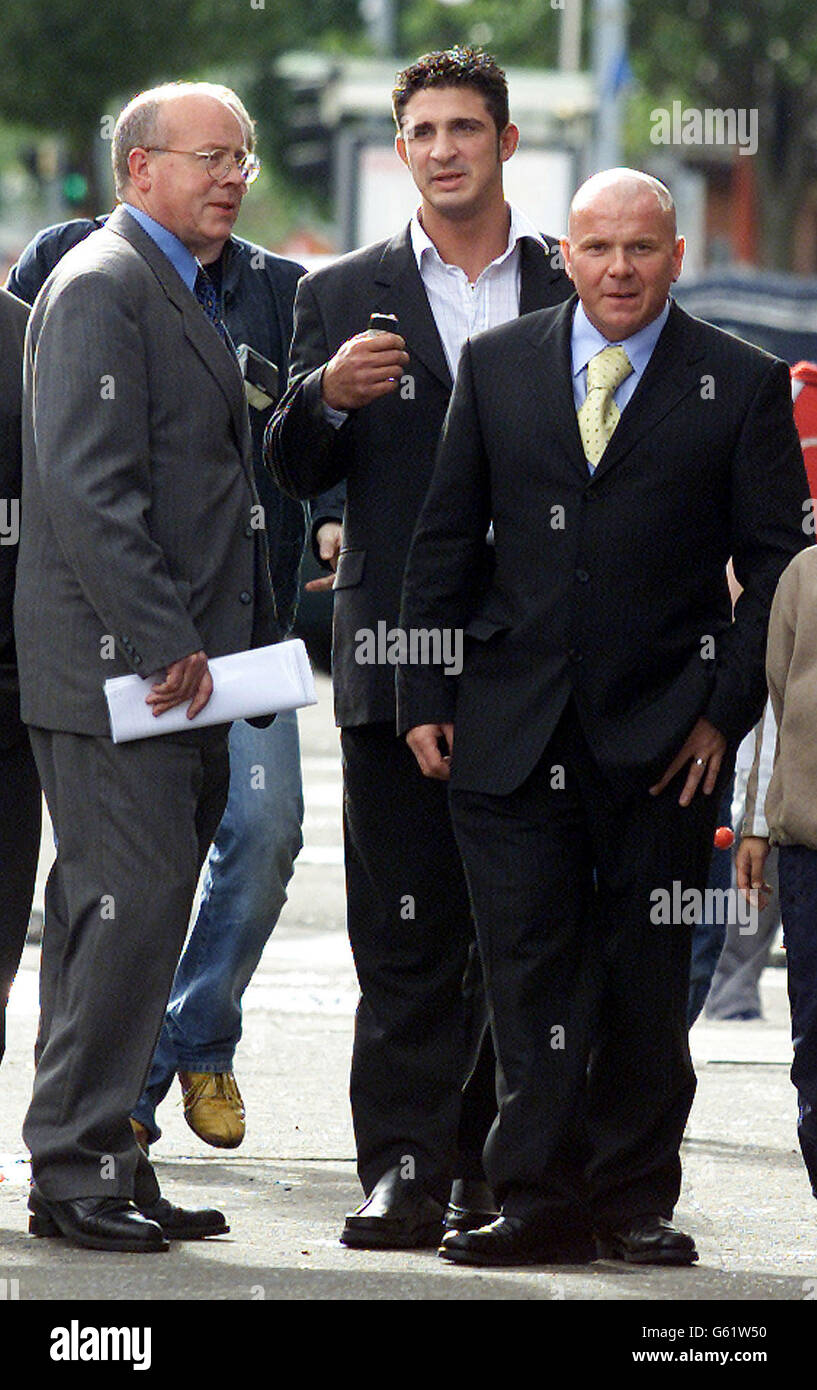 Uff ulster freedom fighters leader andre shoukri c hi-res stock ...