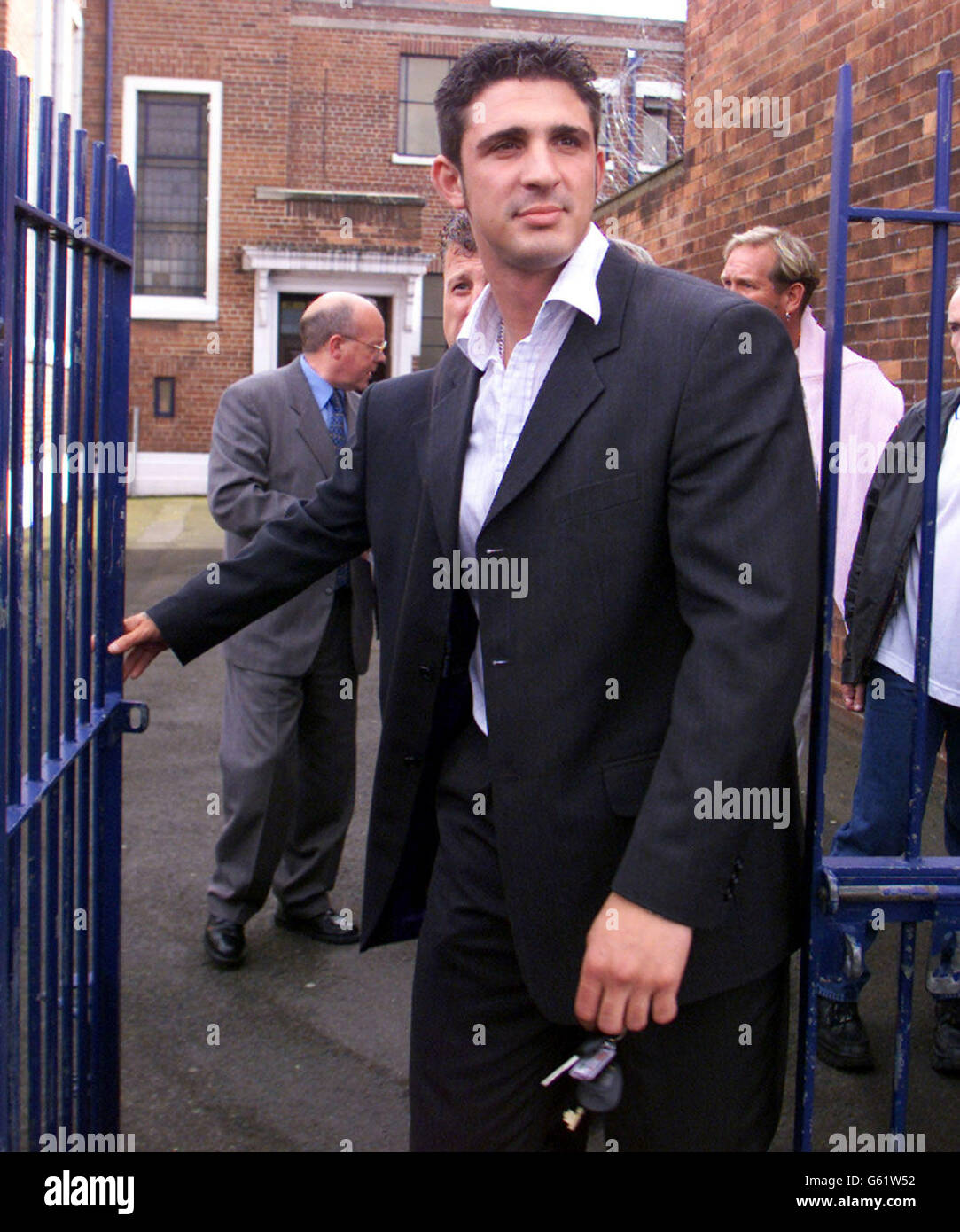UFF (Ulster Freedom Fighters) leader Andre Shoukri Stock Photo - Alamy
