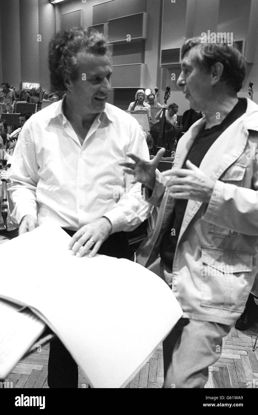 Michael tippett and colin davis hi-res stock photography and images - Alamy