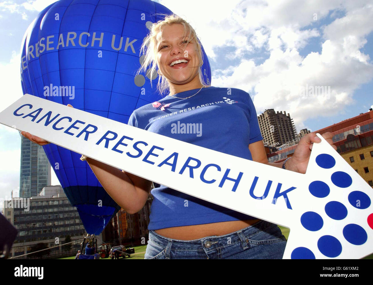 Big Brother 3 contestant Jade Goody during a photocall at the ...