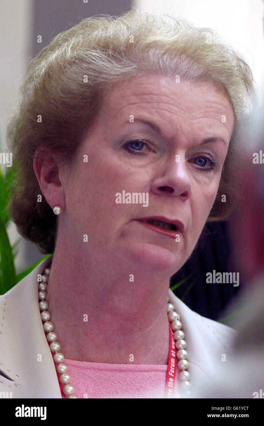 Labour Conference - Helen Liddell Stock Photo - Alamy