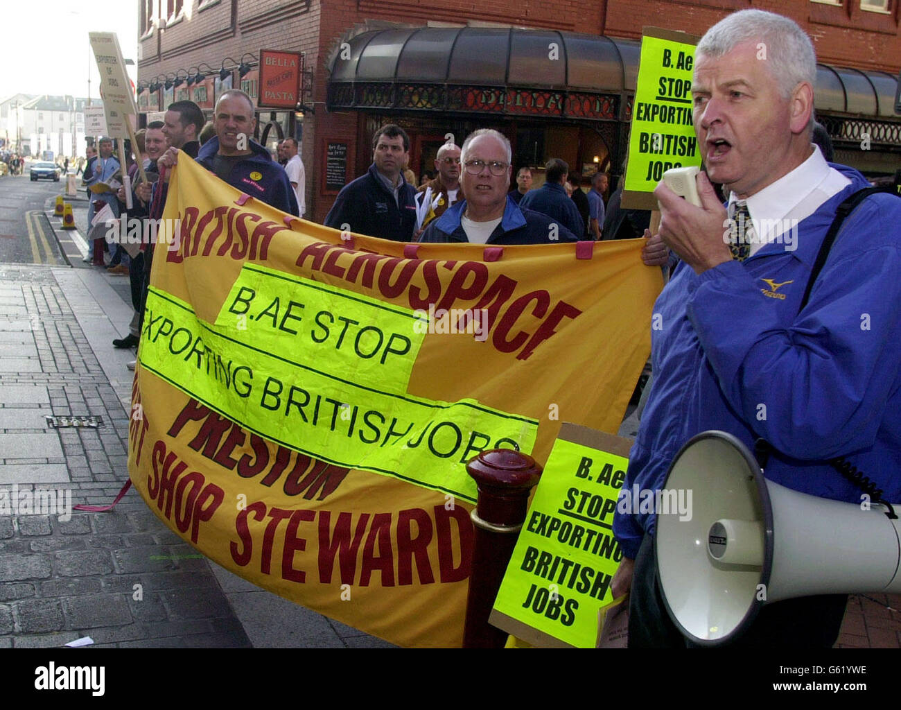 Bae protest labour conference hi-res stock photography and images - Alamy
