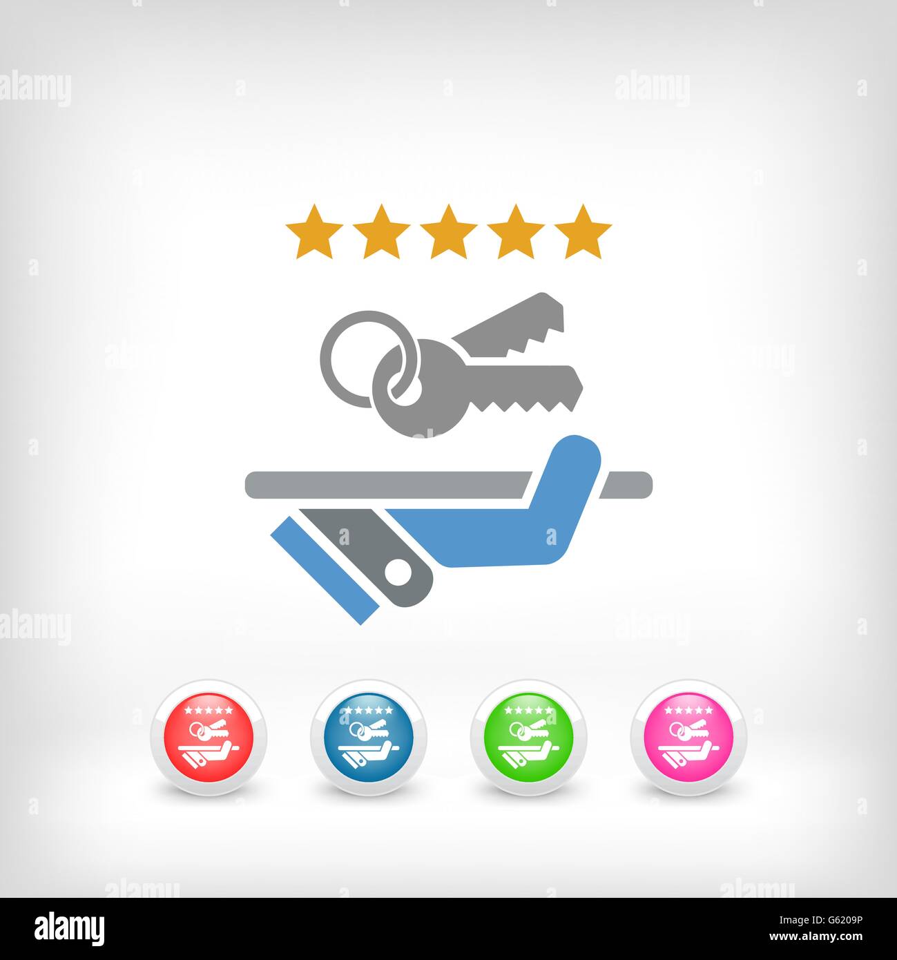 Luxury service icon. Keys Stock Vector Image & Art - Alamy