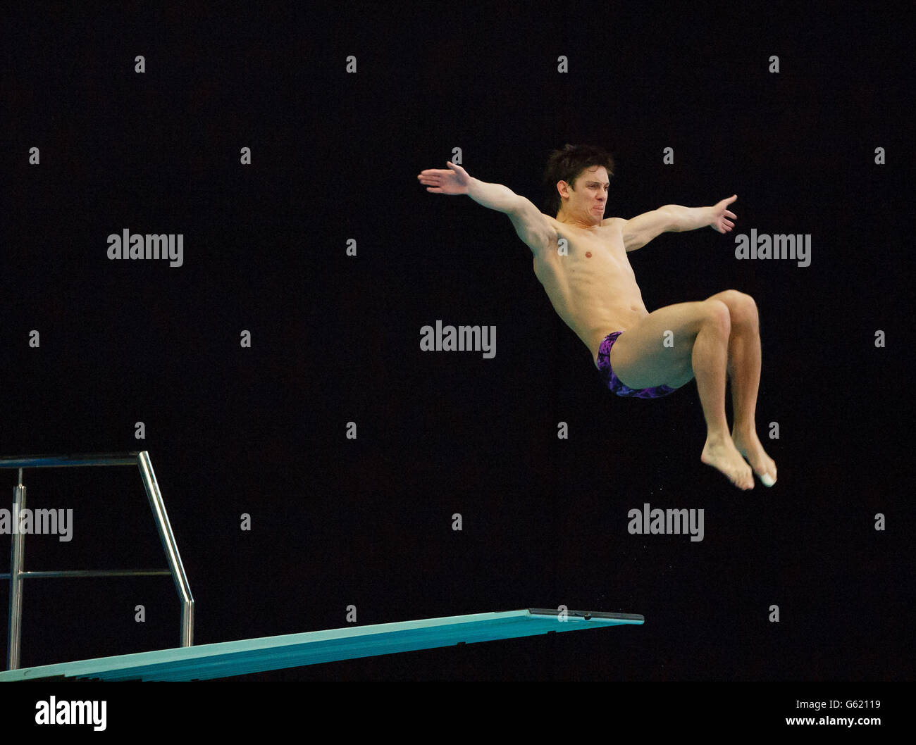 Ukraine's Illya Kvasha dives to victory in the Men's 3m springboard ...