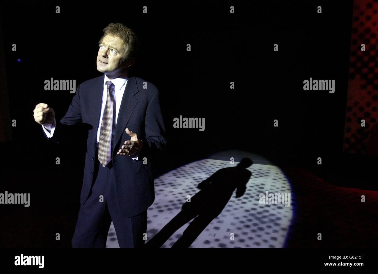 Bremner on stage in London Stock Photo - Alamy