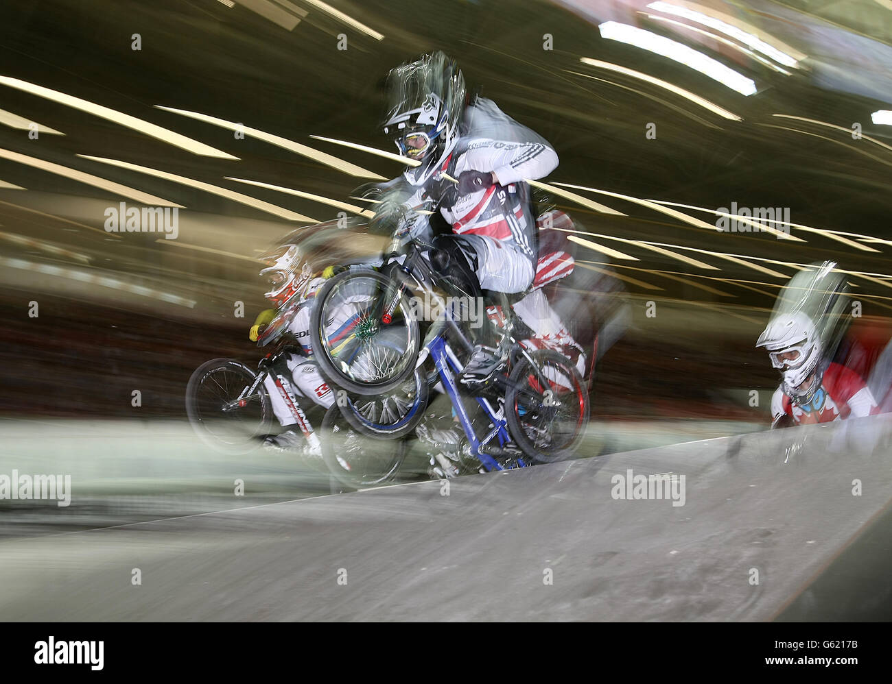 Great Britains Liam Phillips leads the pack on his way to winning the ...
