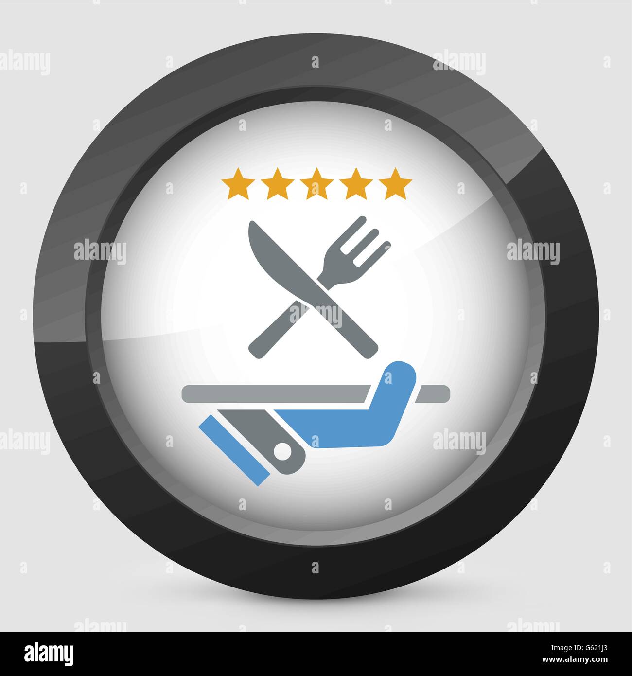 Restaurant icon. Top rating Stock Vector Image & Art - Alamy