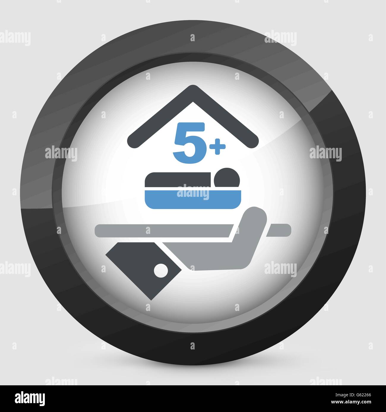 Five bedroom Stock Vector Images - Alamy