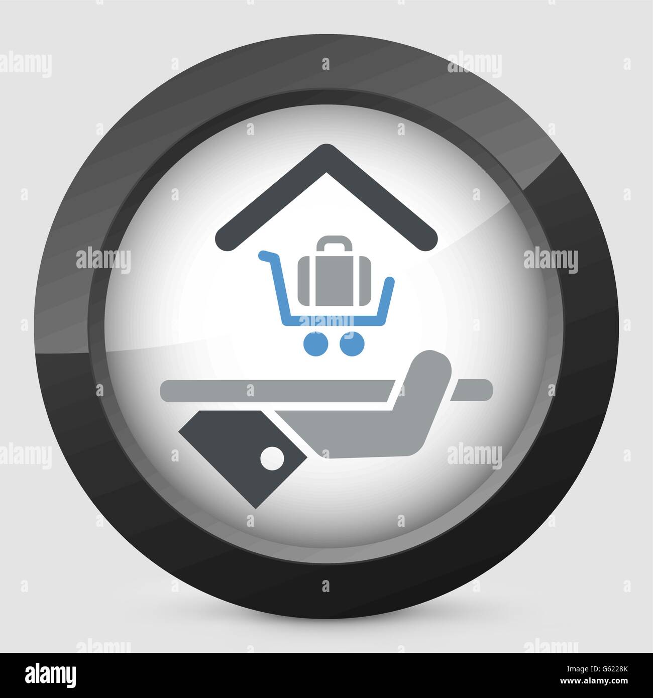 Hotel icon. Baggage service Stock Vector Image & Art - Alamy