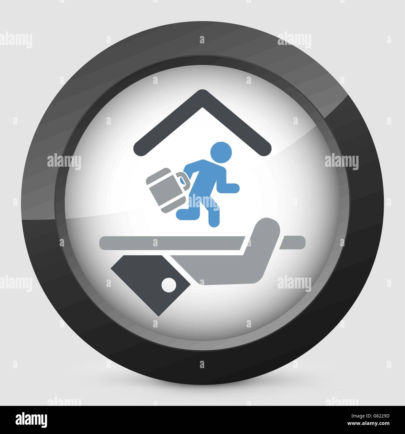 Hotel icon. Arrival/departure Stock Vector Image & Art - Alamy