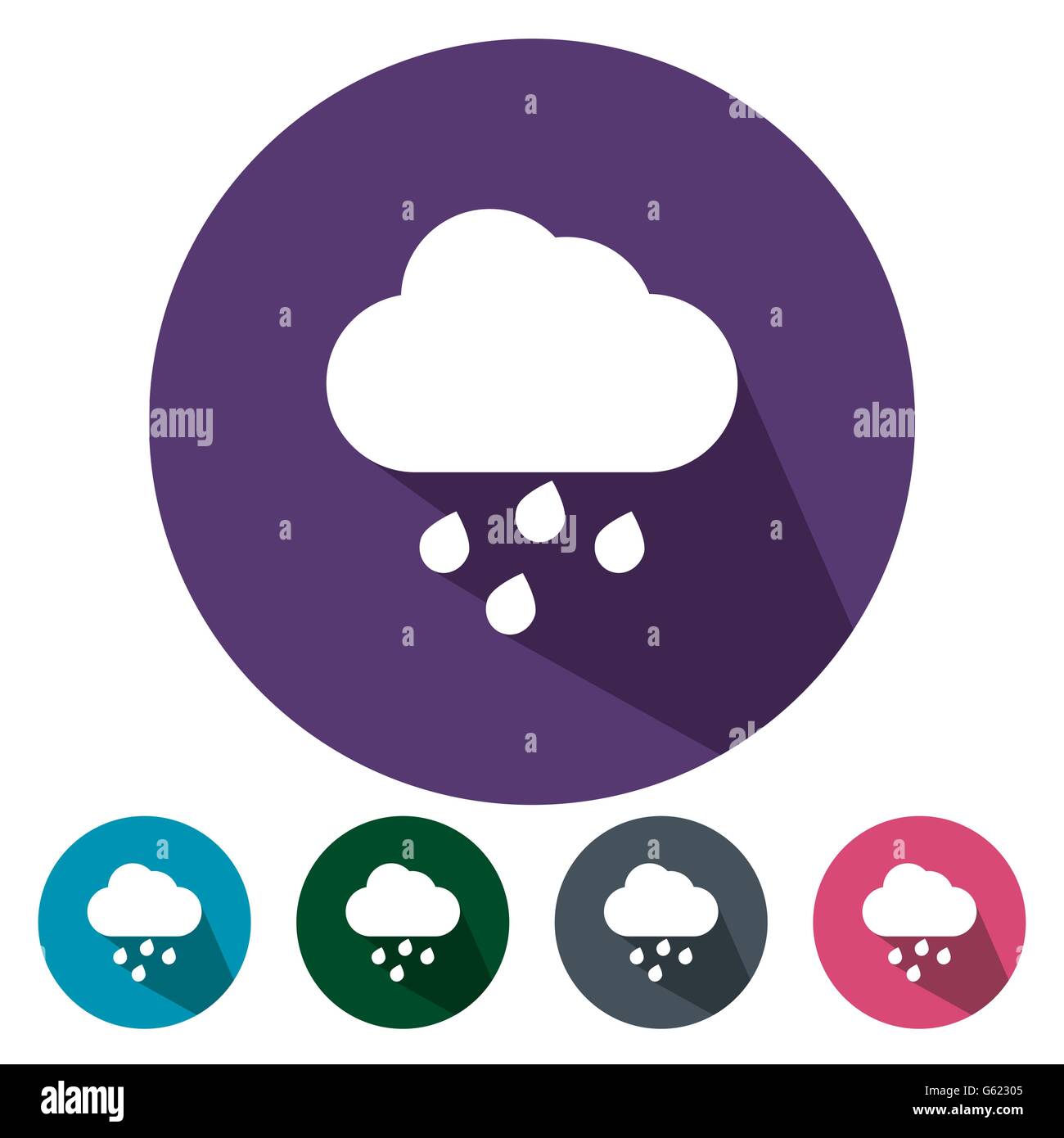 Raining art Cut Out Stock Images & Pictures - Alamy