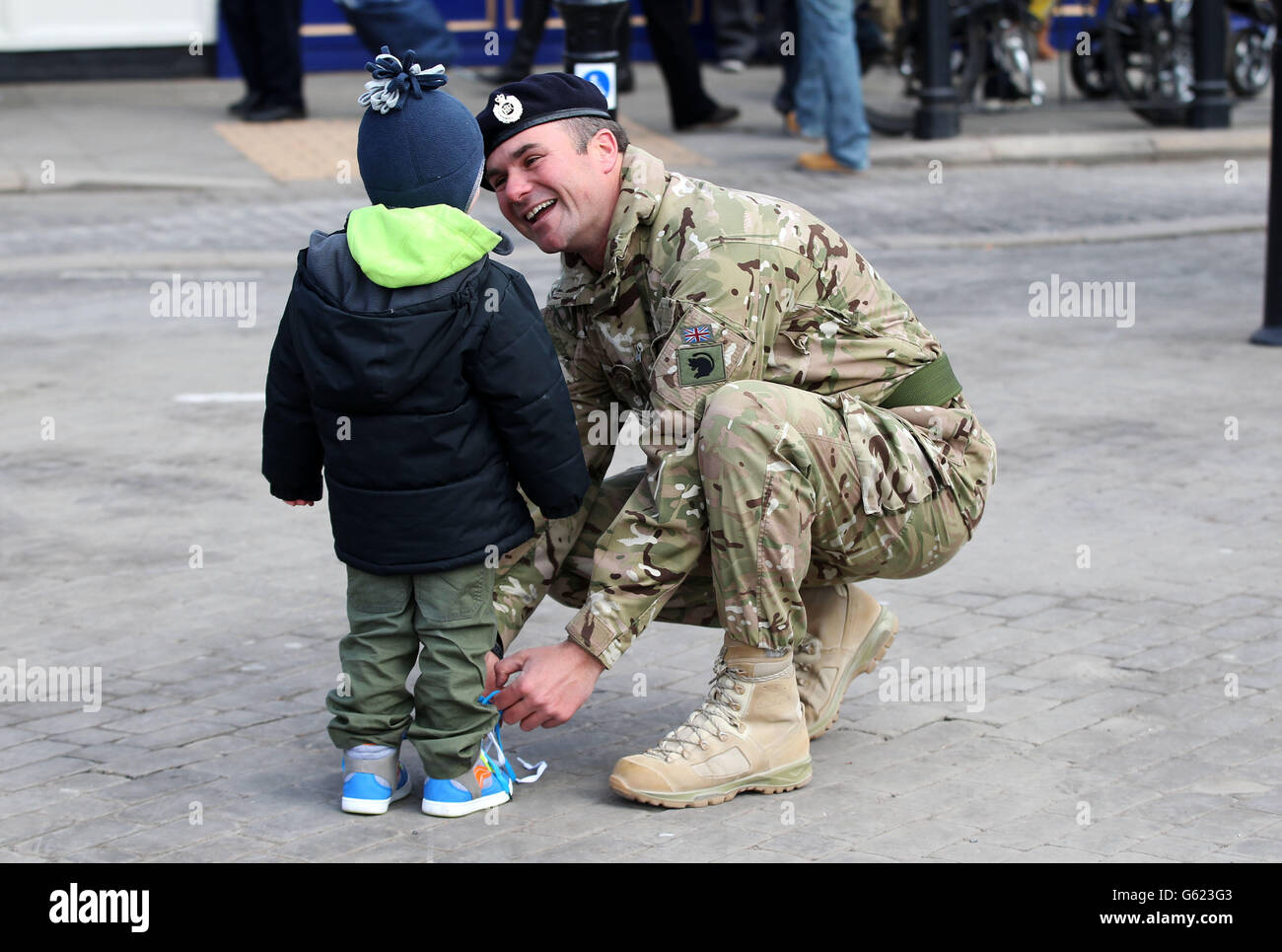 Troops From 21 Engineer Regiment Are Welcomed Home In Ripon High ...