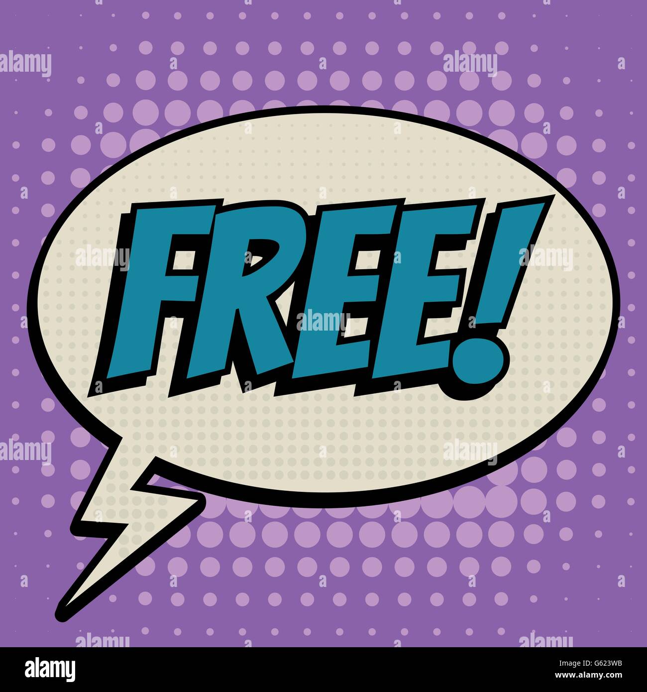 Speech bubble text free Stock Vector Images - Alamy