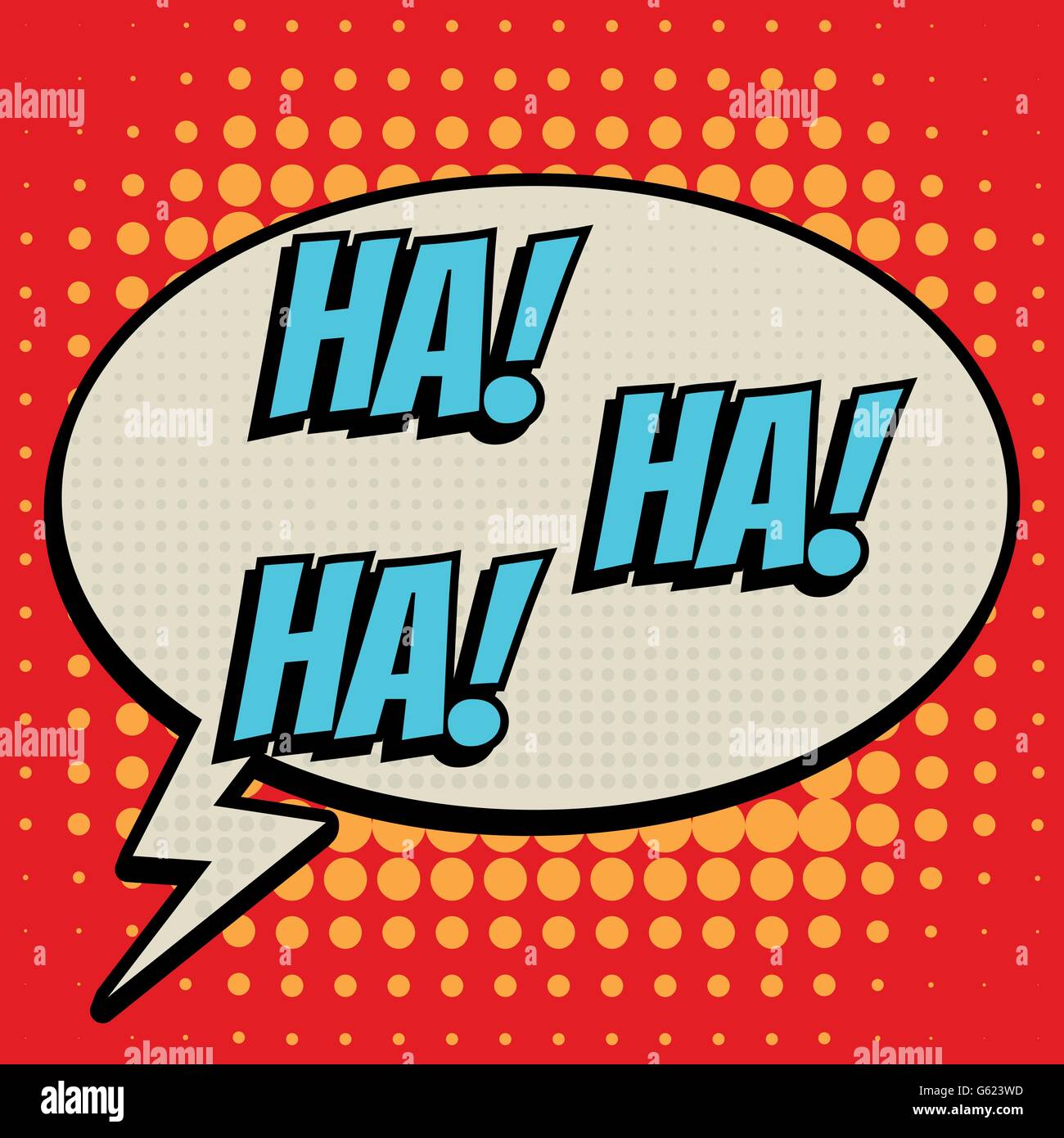 Ha Ha Comic Words