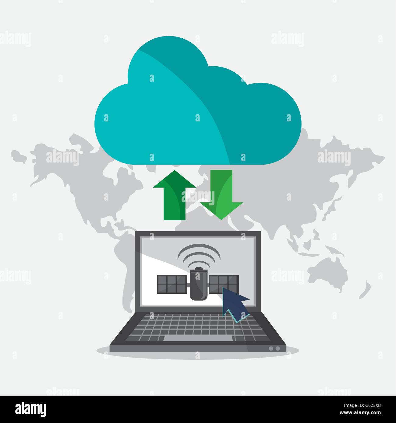 Networking and Technology design Stock Vector Image & Art - Alamy