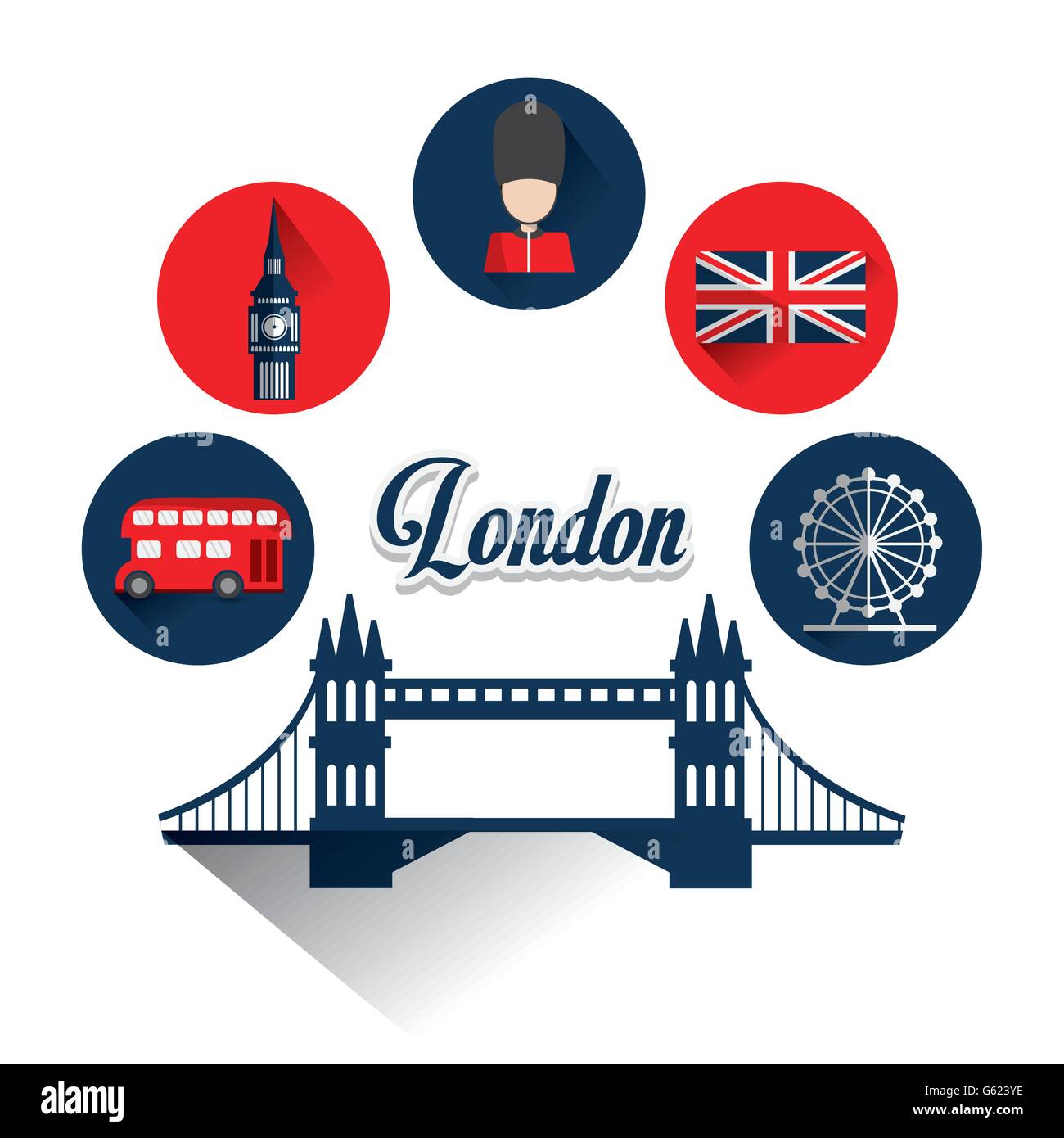 London landmarks design Stock Vector Image & Art - Alamy