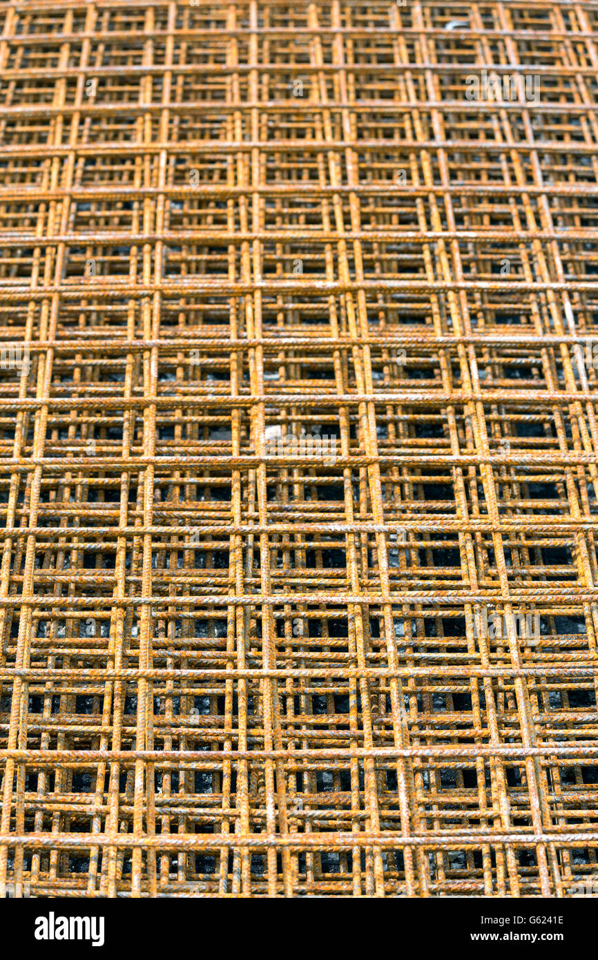Concrete reinforcement stack steel rebar hi-res stock photography and ...