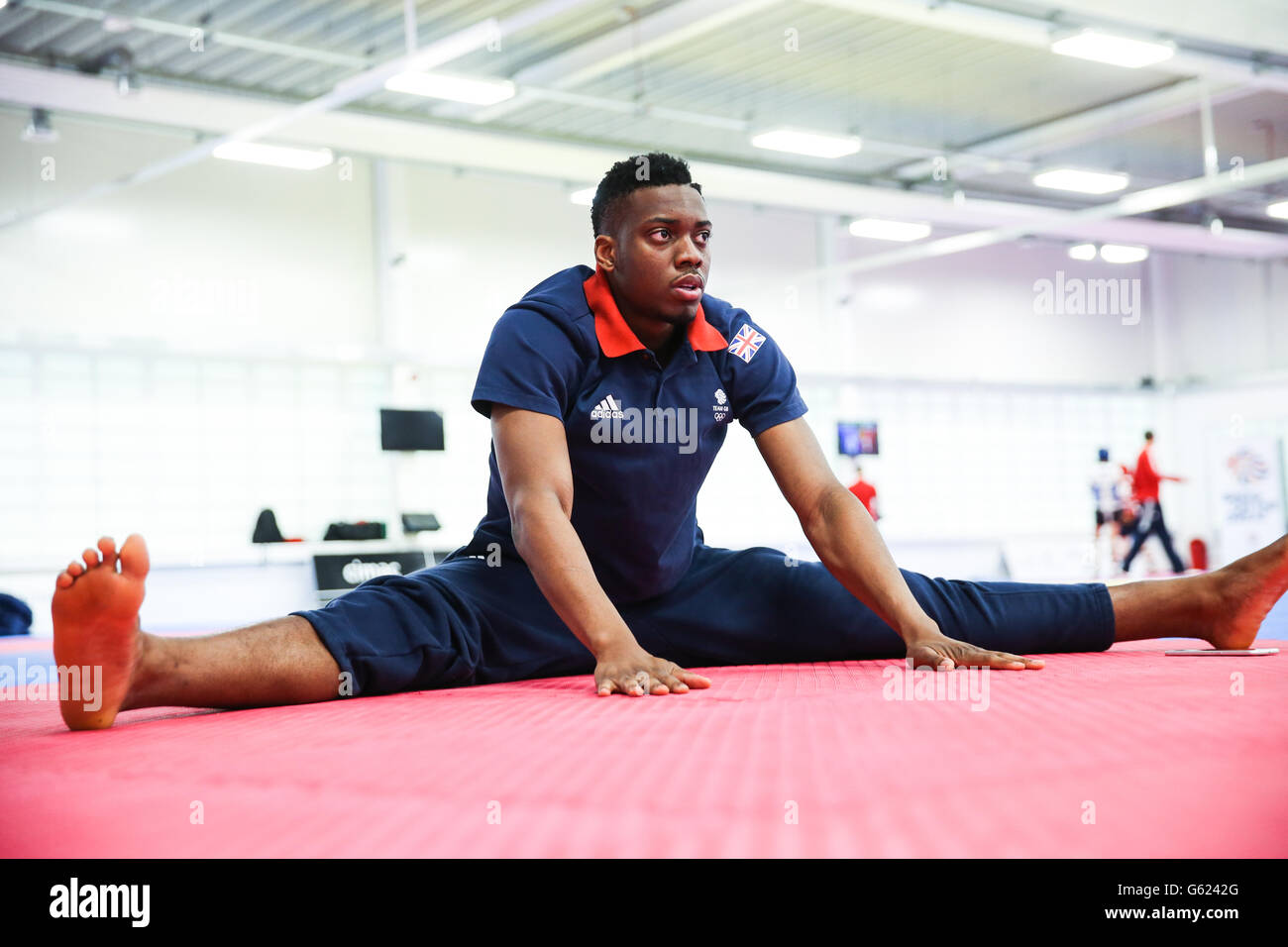 Lutalo Muhammad during the team announcement at the National Taekwondo ...