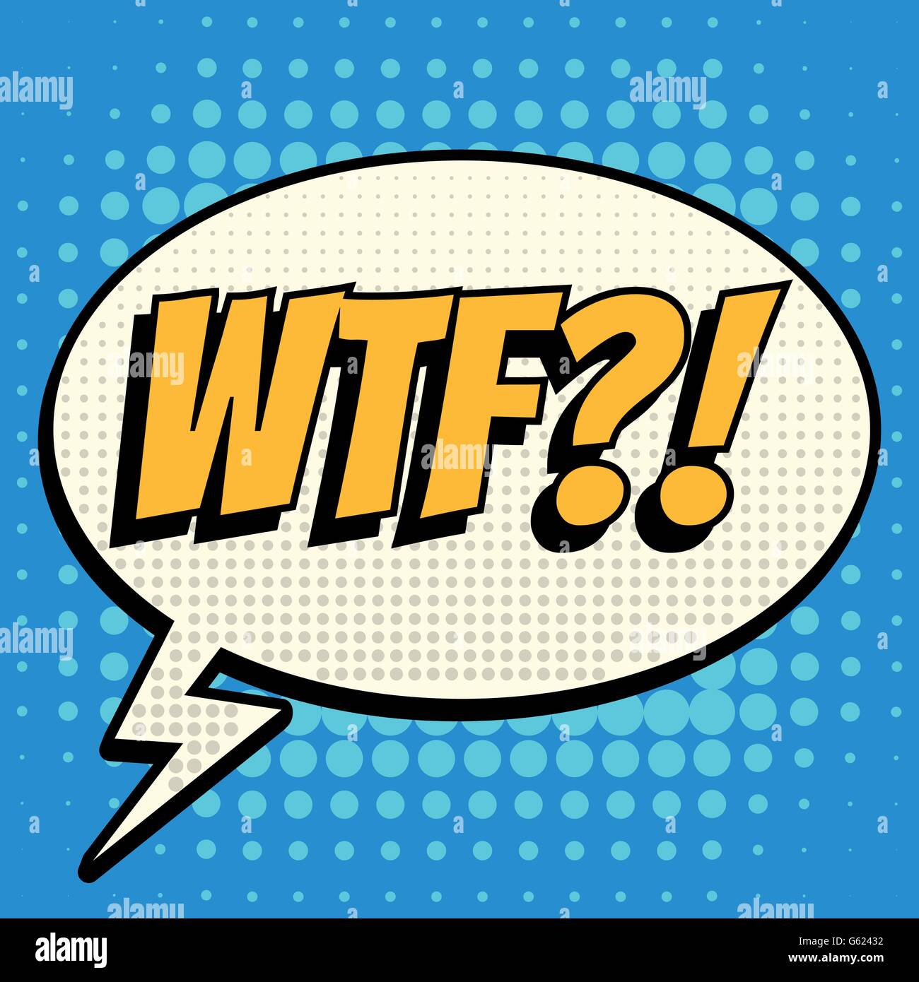 Wtf comic hi-res stock photography and images - Alamy