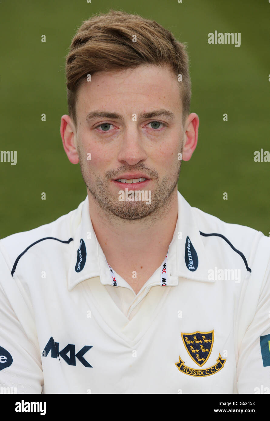 Sussex's Will Beer during the photocall at the Brightonandhovejobs.com ...