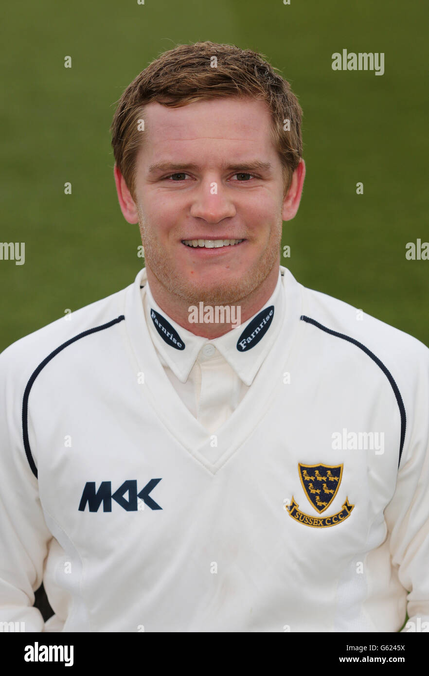 Sussexs ben brown during the photocall at the county ground hi-res ...