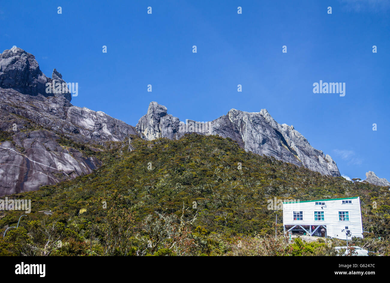 Laban Rata hut in Mount Kinabalu Sabah Malaysia Stock Photo - Alamy
