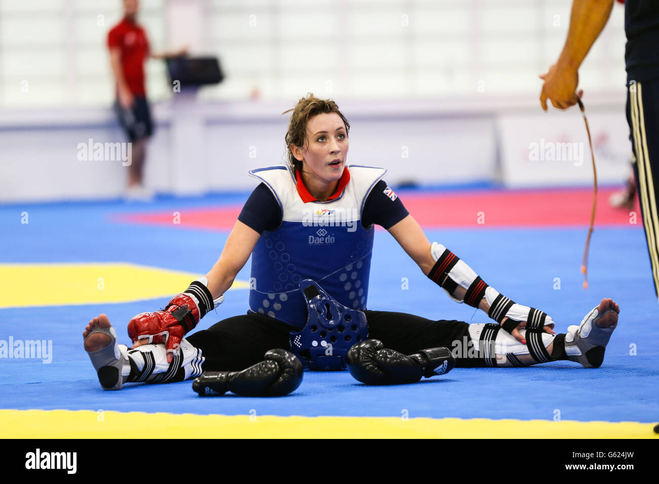 Jade Jones during the team announcement at the National Taekwondo ...