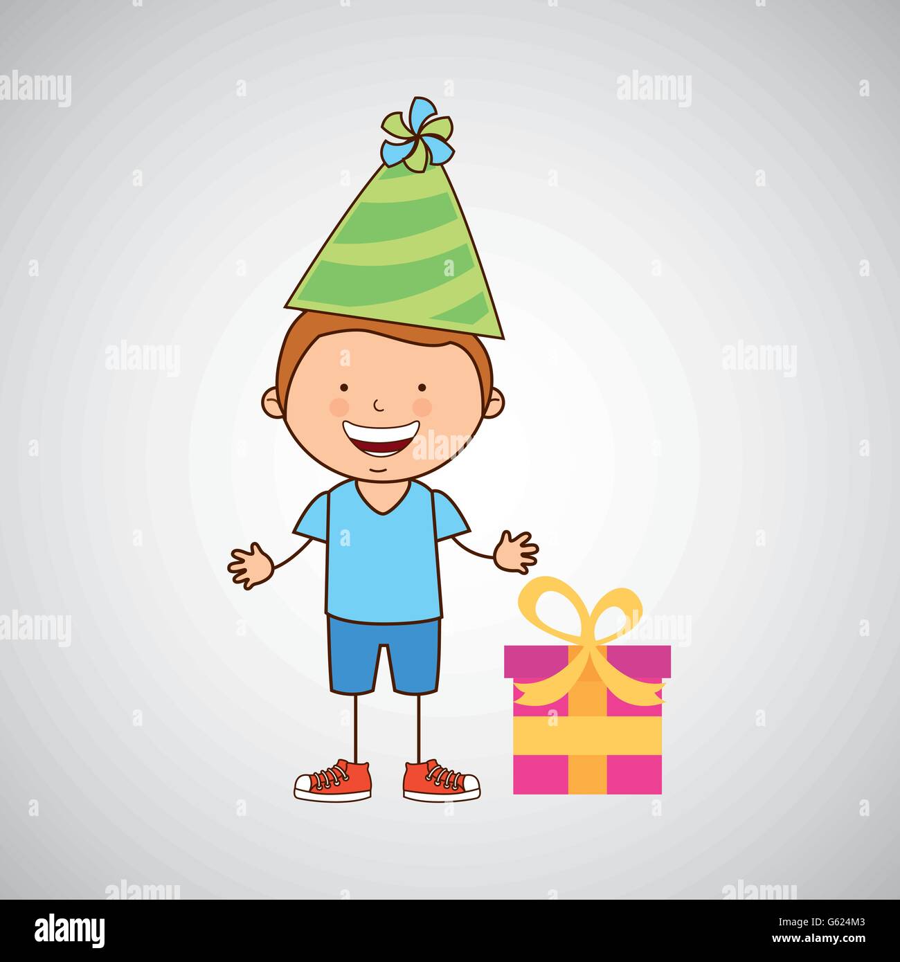 kids celebrating design Stock Vector Image & Art - Alamy