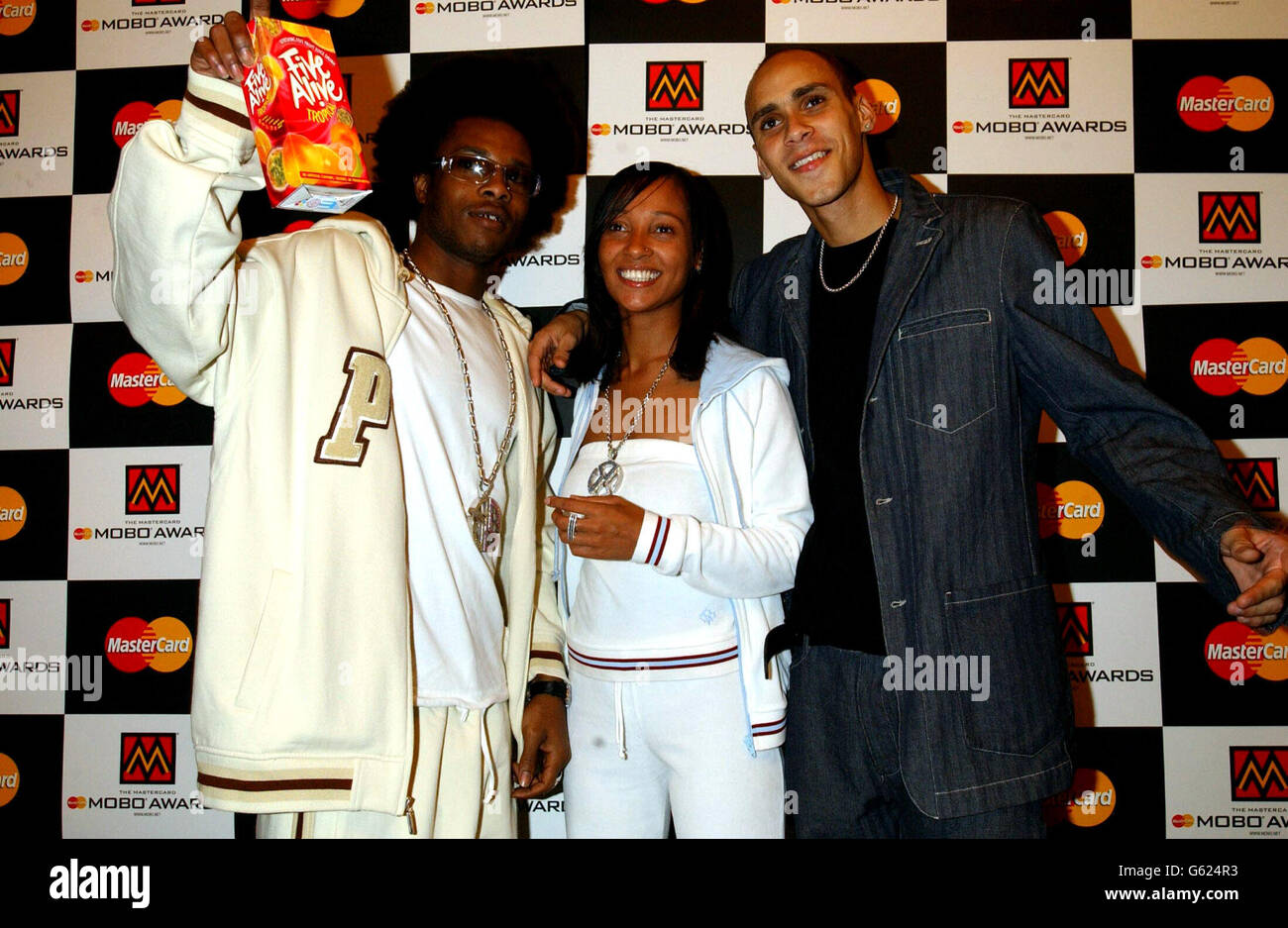 So Solid Crew (from left) G-Man, Lisa Mafia & Kaish attending the ...