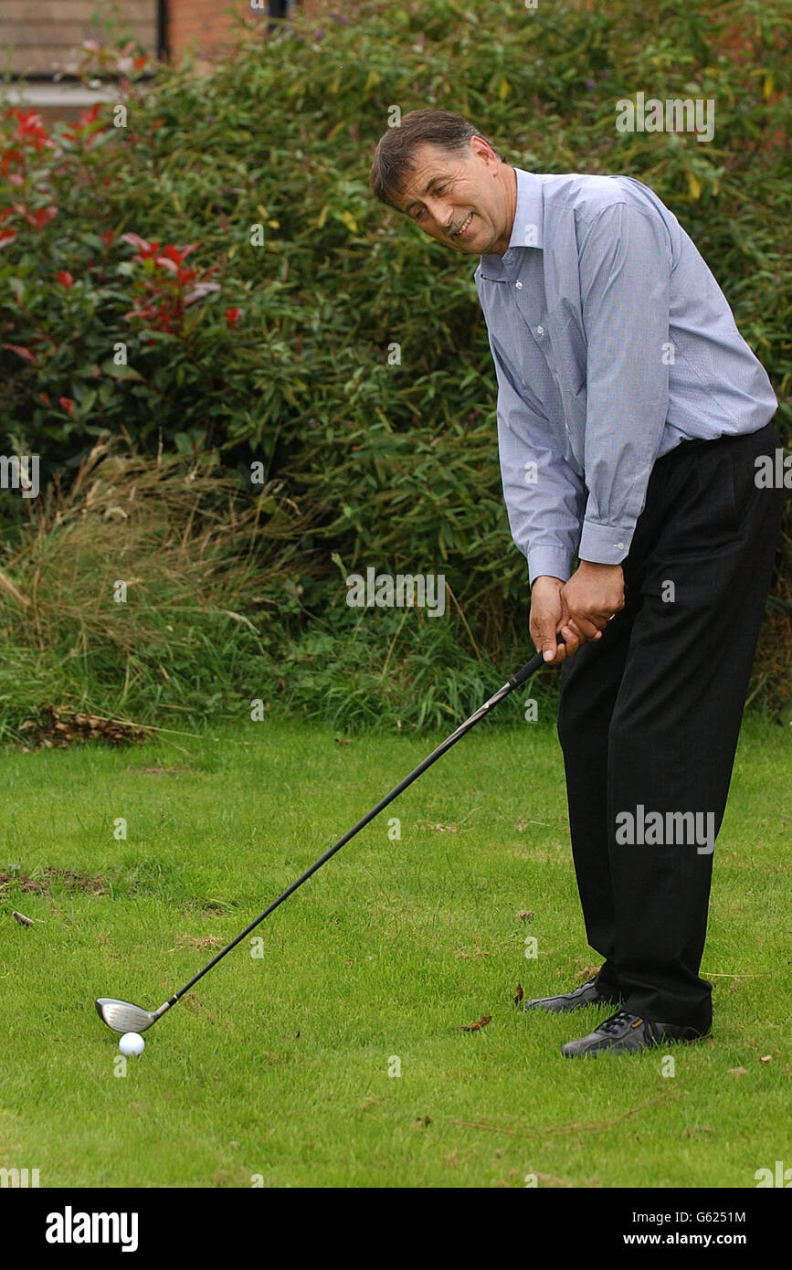 Allan Todd finds fainting cure Stock Photo - Alamy