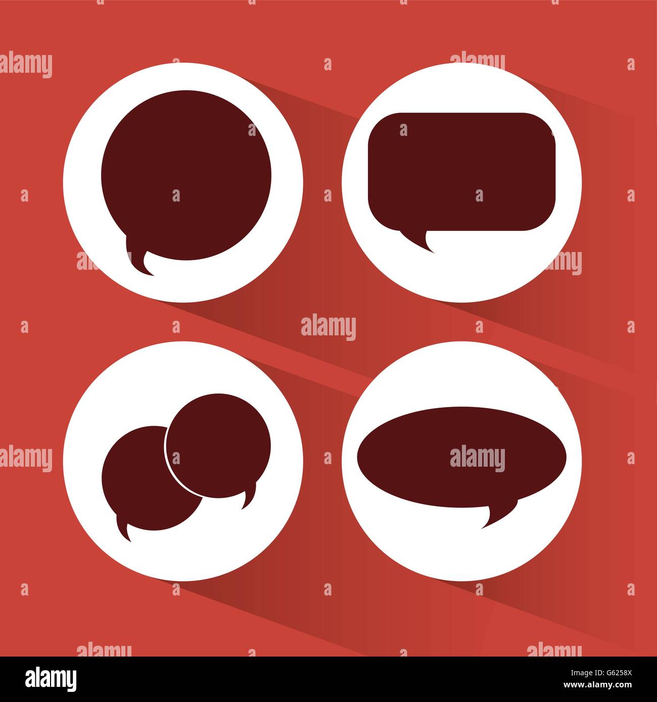 Communication and chat design Stock Vector Image & Art - Alamy