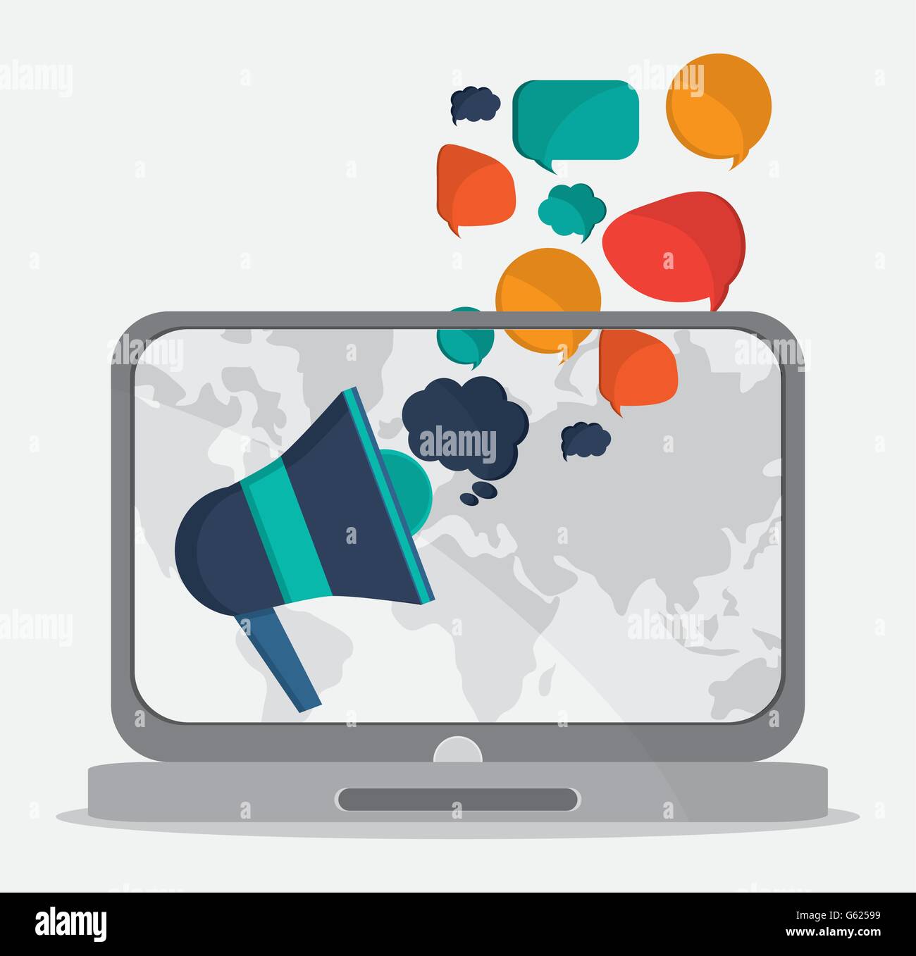 Communication and chat design Stock Vector Image & Art - Alamy