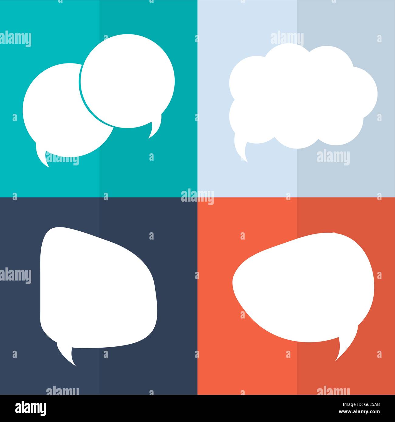 Communication and chat design Stock Vector Image & Art - Alamy