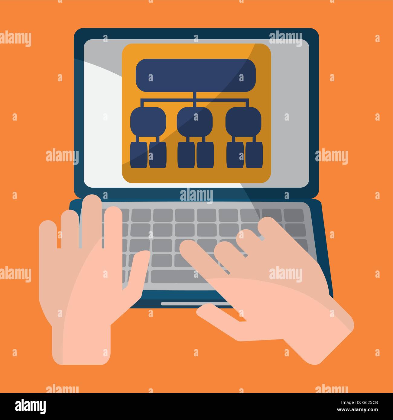 Process icons design Stock Vector Image & Art - Alamy