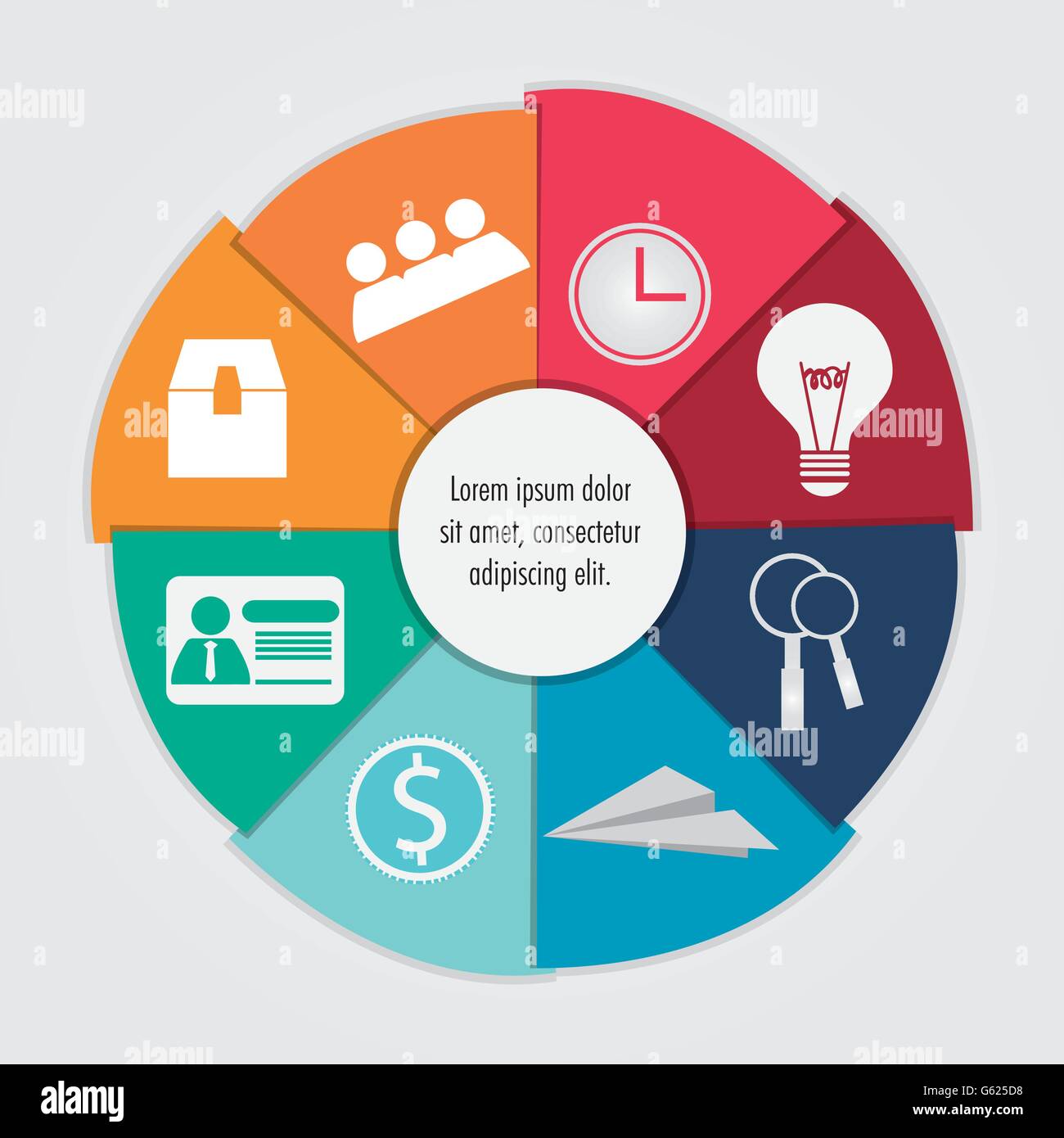 Process icons design Stock Vector Image & Art - Alamy