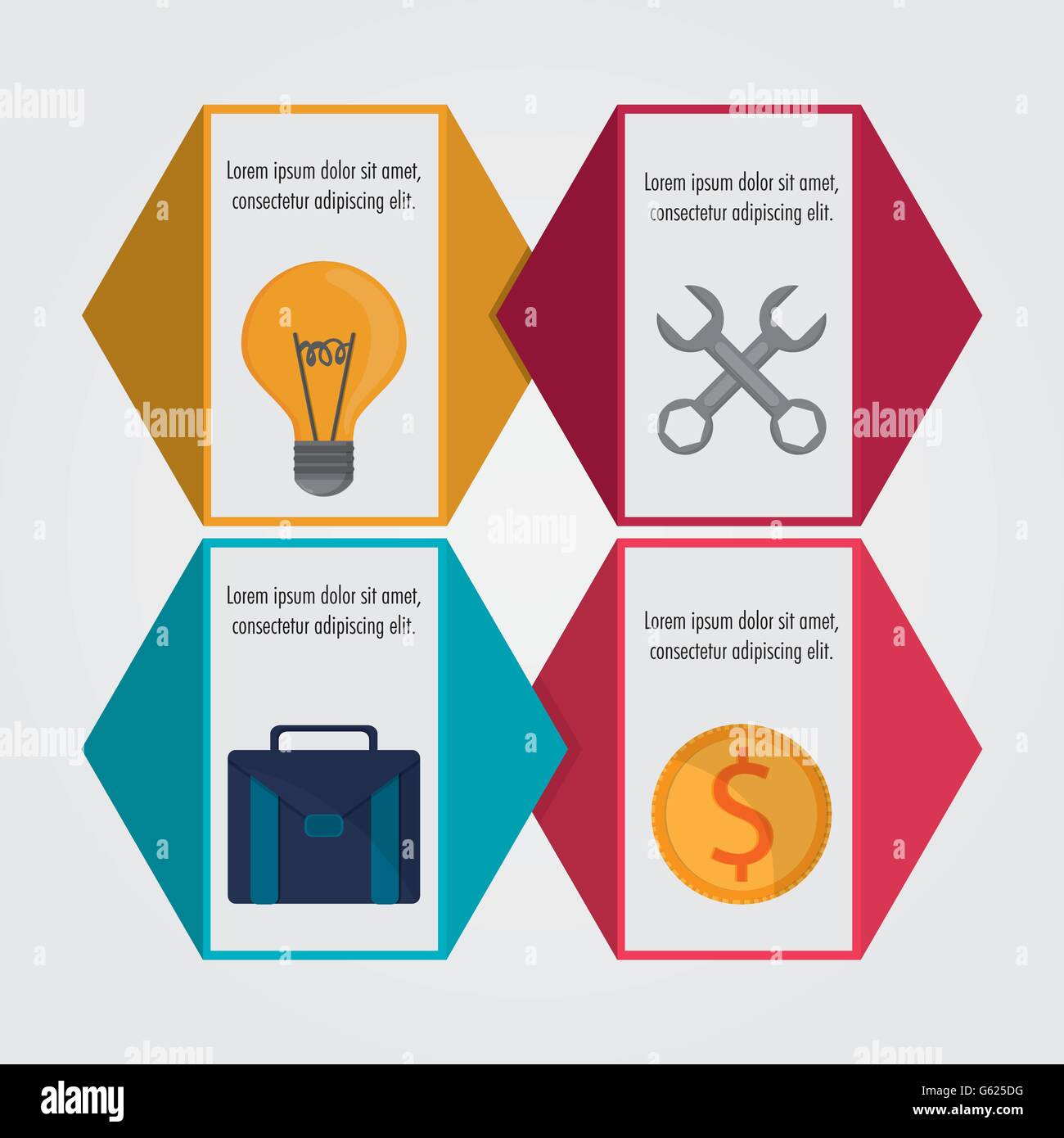 Process icons design Stock Vector Image & Art - Alamy